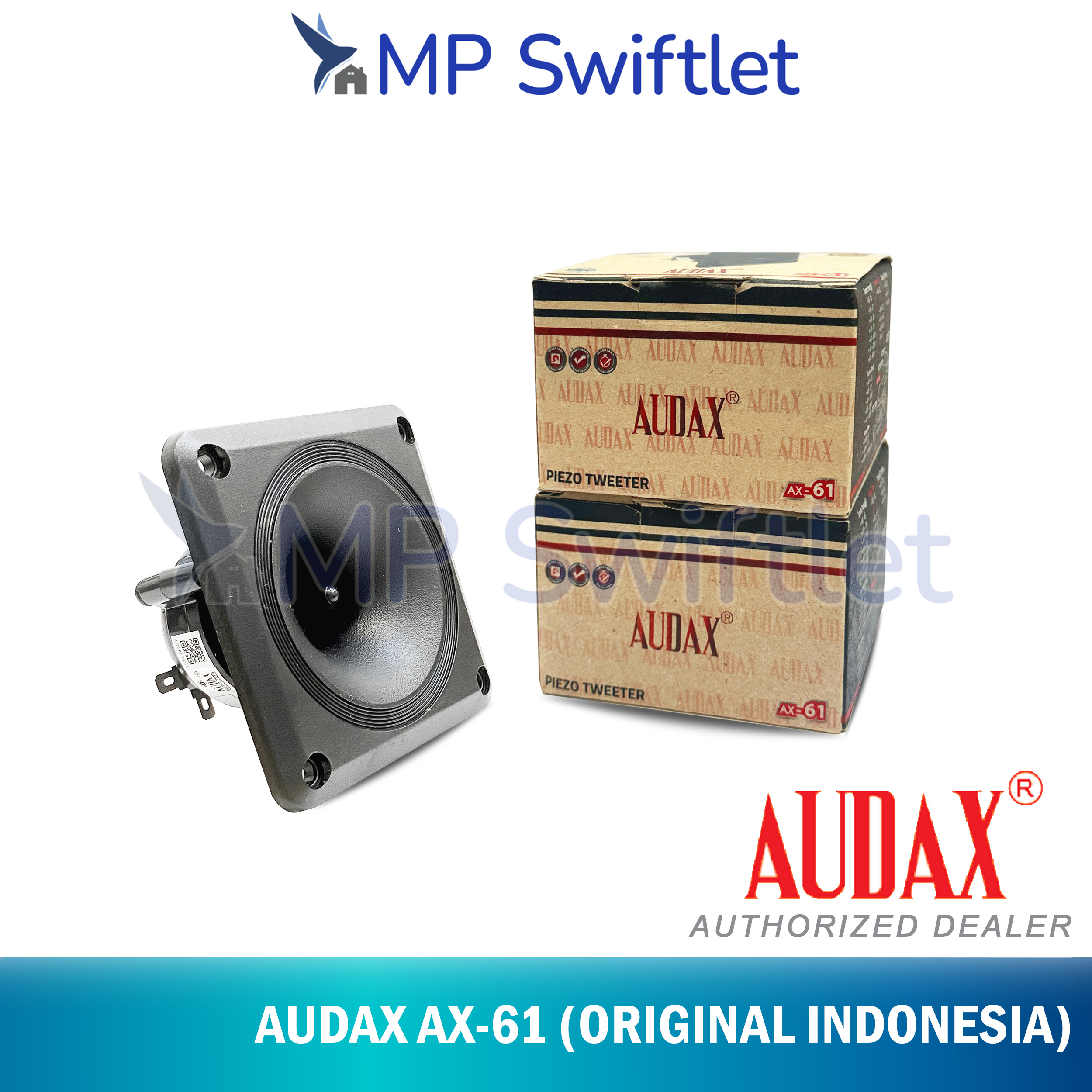 Audax Indonesia AX61 Piezo Tweeter - MPSwiftlet